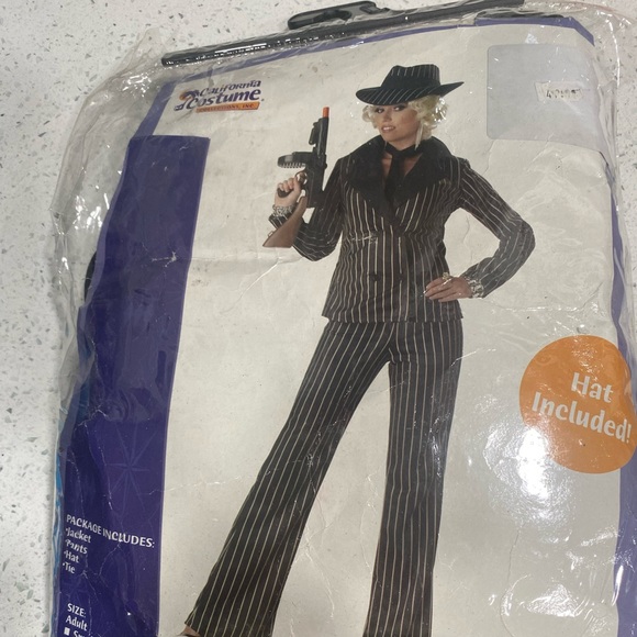 unbranded | Jackets & Coats | Gangster Girl Adult Womens Costume Large | Poshmark